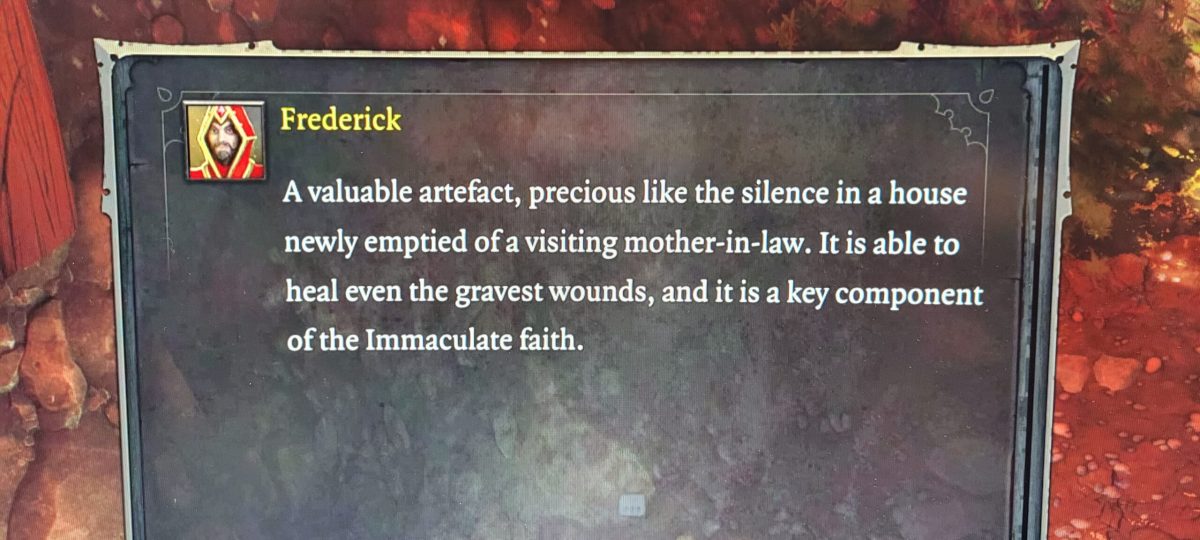 Divinity Original Joke – Gameroom Ramblings