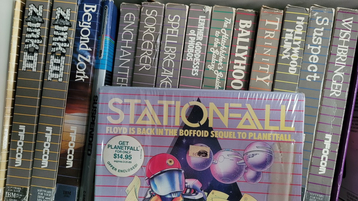Filling out my Infocom collection with Stationfall – Gameroom Ramblings