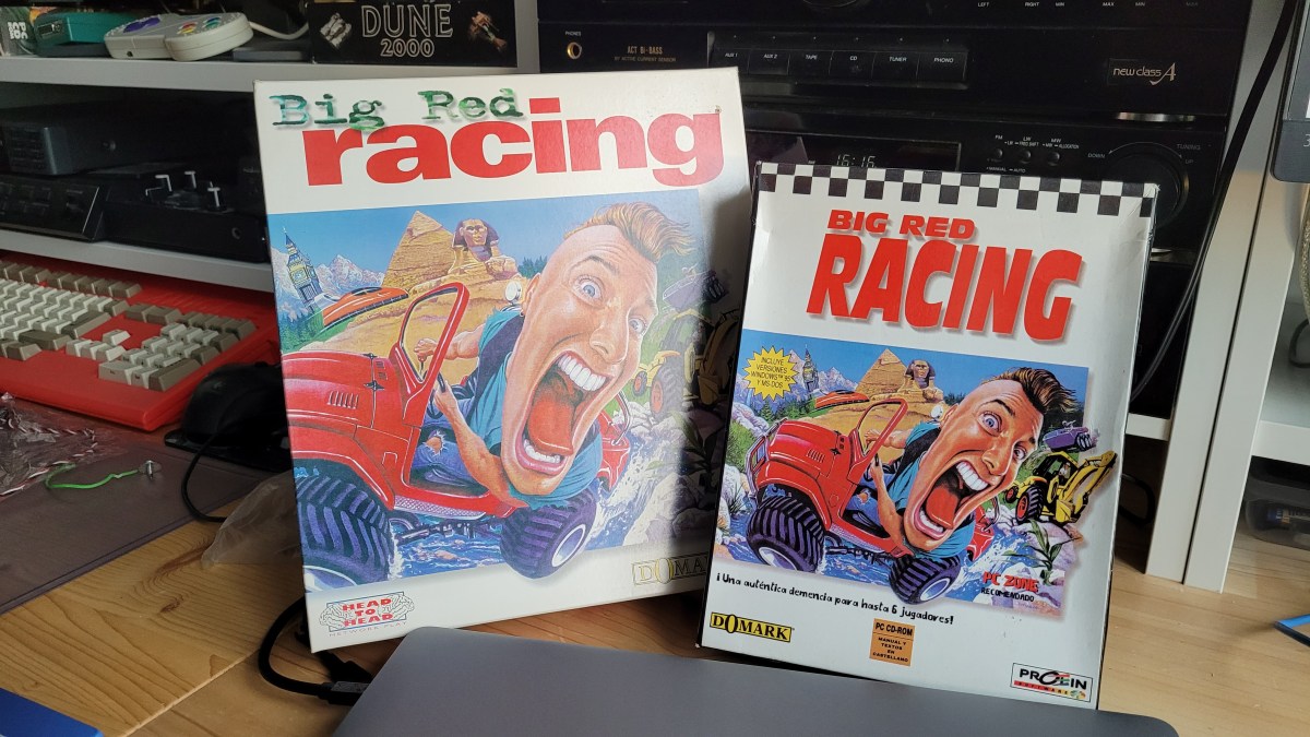 A BIGGER Big Red Racing – Gameroom Ramblings