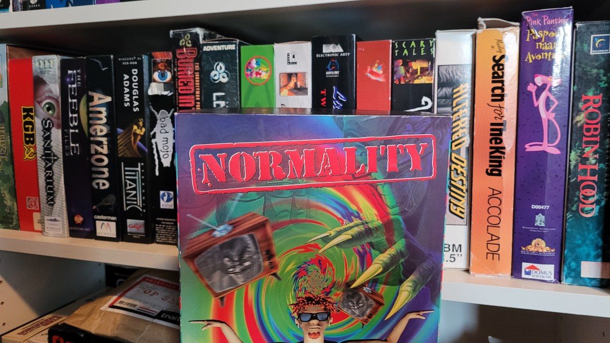 Normality, a lesser known adventure game for the shelf with lesser ...