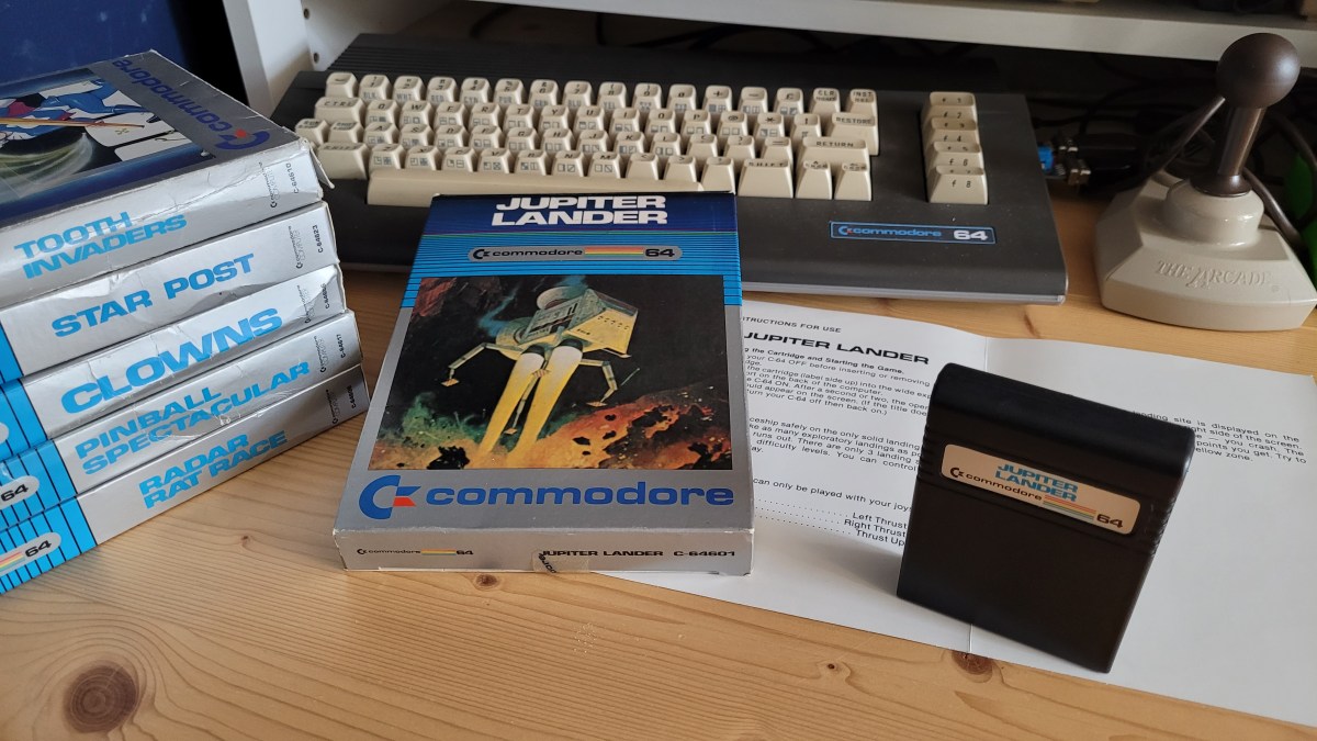 C-64601: Jupiter Lander – Gameroom Ramblings