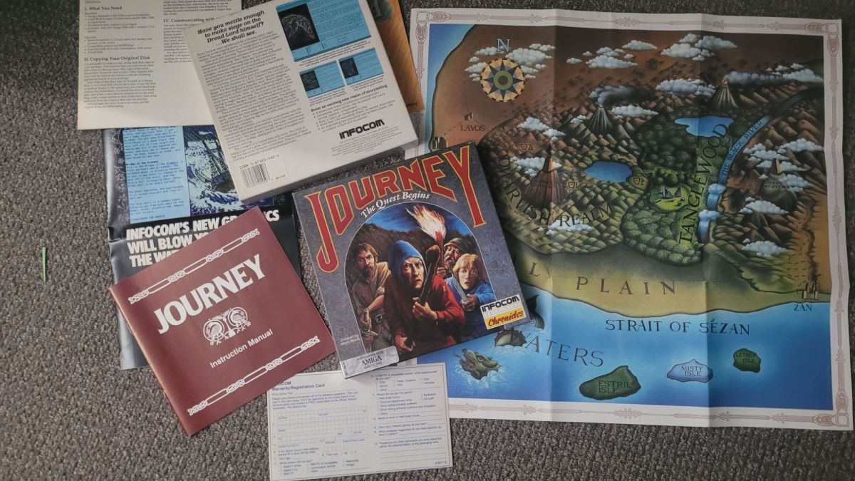 Infocom game pickup: Journey – Gameroom Ramblings
