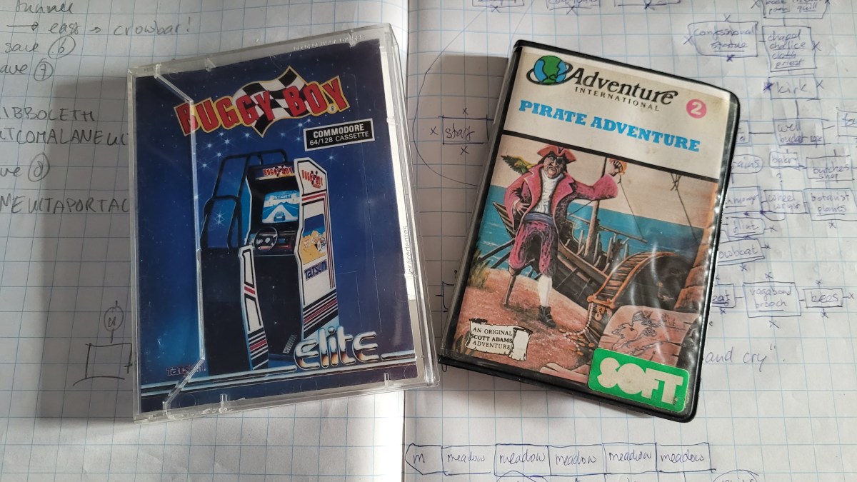 Pickups: Buggy Boy and Pirate Adventure for the C64 – Gameroom Ramblings