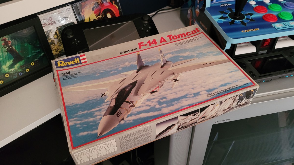 Bought my childhood F-14 A Revell construction kit again – Gameroom ...